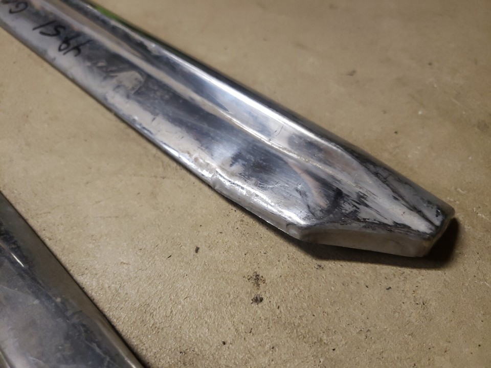 Original 1949-1952 Chevy Rocker Panel Trim Moldings Chevrolet 1950 1951 ...