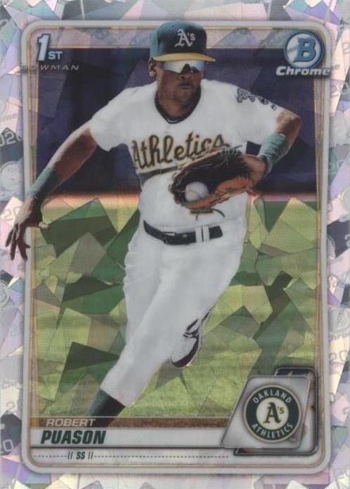 2020 Bowman - Chrome Prospects Robert Puason #BCP-145 Atomic Refractor ...