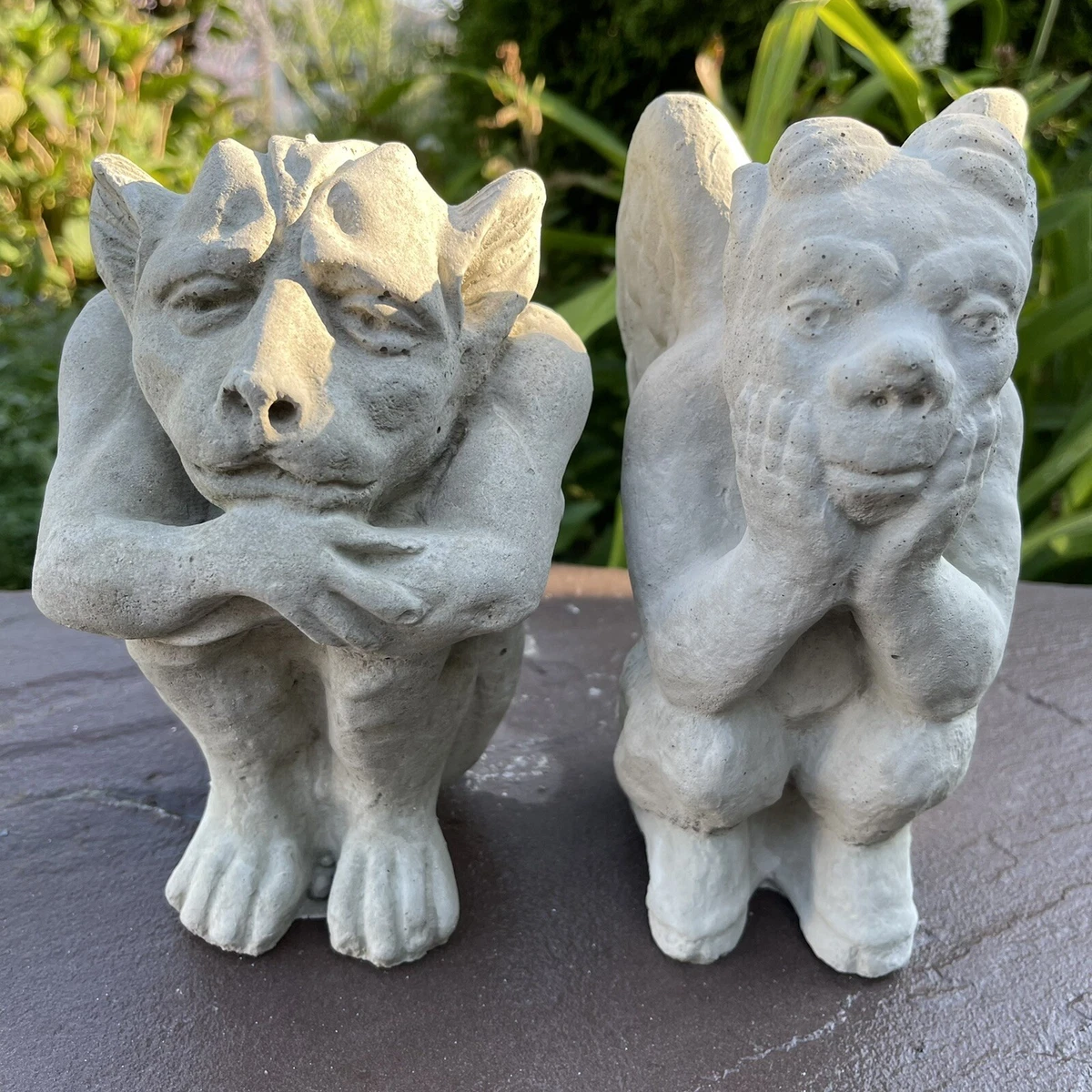 Concrete Gargoyle Garden Sculpture | Fasci Garden