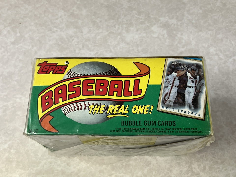 1987 Topps Baseball SWC (Sam's Club) Sealed Wax Box 36 factory sealed ...