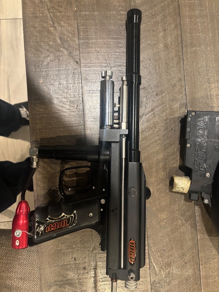 WGP right feed Autococker with paintball loader | eBay