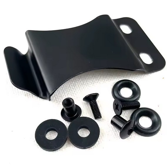 Metal Belt Clip Black Fits Belts up to 1.5"with Hardware Kydex Knife ...