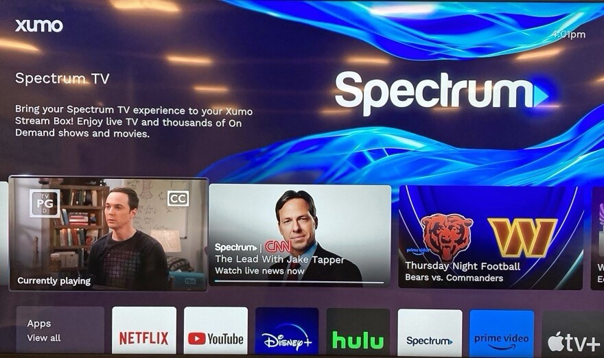 Xumo Stream Box - 4K with Free TV & Apps . BrandNEW SEALED-Spectrum app ...