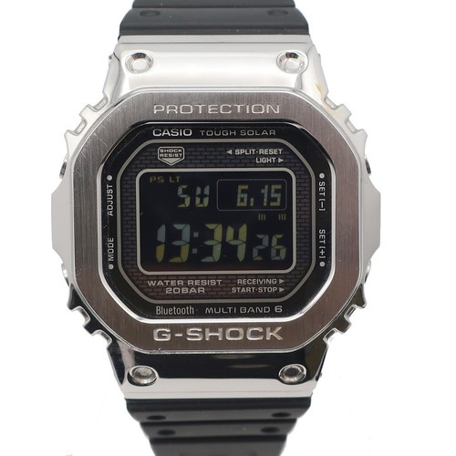Casio G-Shock 5000 Series Gmw-B5000-1Jf Metal Rubber Ss Solar Reception ...
