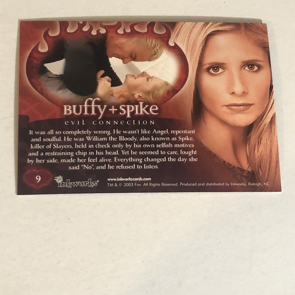 Buffy The Vampire Slayer Trading Card Connections #9 James Marsters | eBay