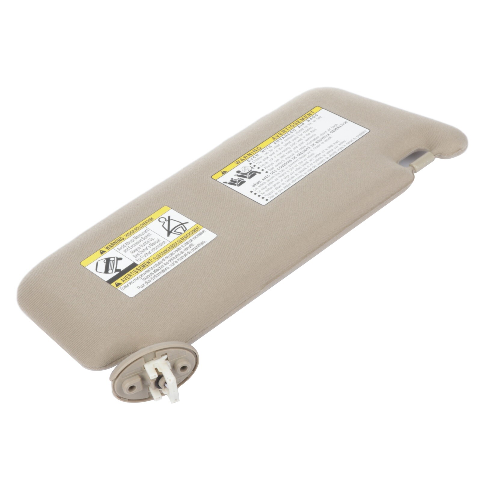2009-2016 Toyota Venza Left Driver Side Ivory Beige Tan Car Sun Visor ...
