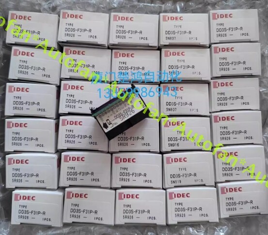 ONE new IDEC DD3S-F31P-R red positive logic digital tube spot stock | eBay