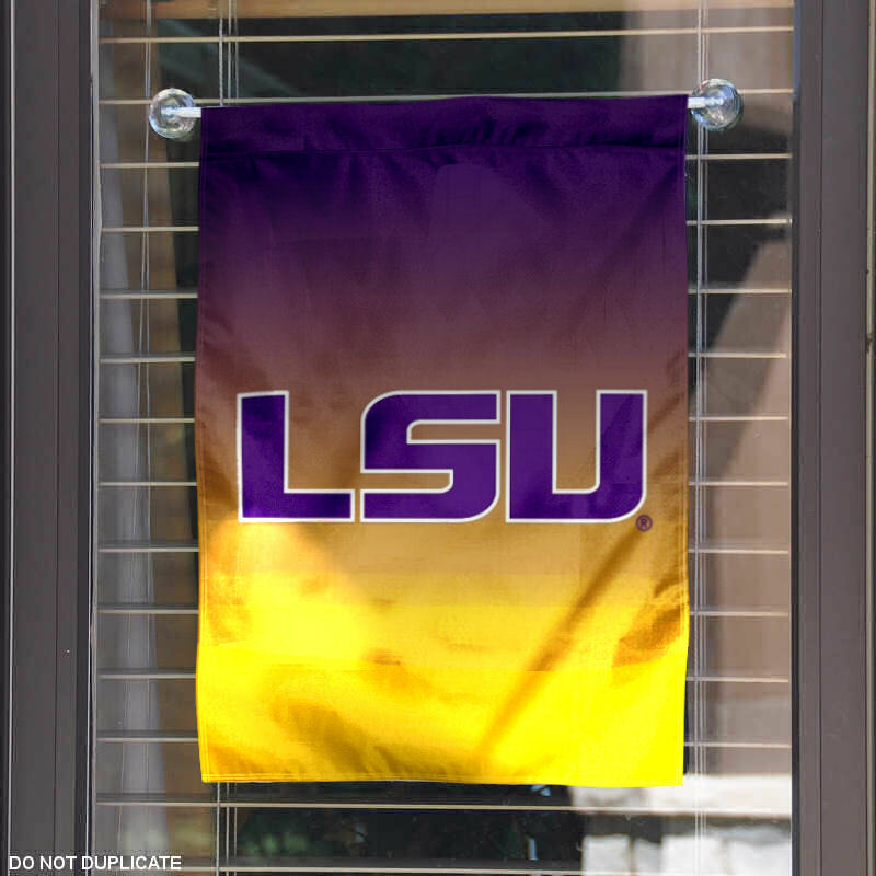 LSU Tigers Gradient Colors Garden Flag and Yard Banner | eBay