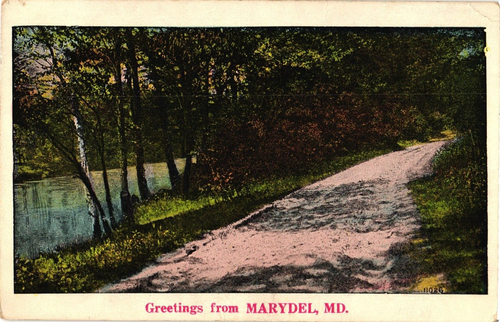 Marydel Maryland Postcard Posted 1938 | eBay