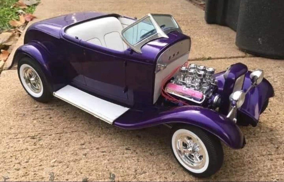 1/8 resin Duvall windshield Lindberg Monogram Revell Hot Rat Rod 1/8th ...