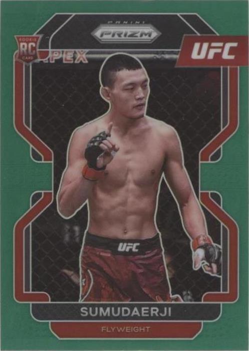 2022 Panini Prizm UFC - Sumudaerji #114 Green Prizm (RC) for sale ...