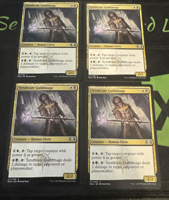 Syndicate Guildmage X4 Ravnica Allegiance Magic the Gathering MTG | eBay