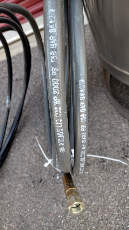 Carbo-Mizer 450 Commercial Bulk Co2 Liquid Tank Soda/Beer Carbonation ...