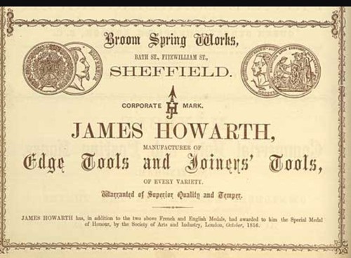 Antique James Howarth Sheffield V-Grooved Shipwright Caulking Iron Chisel Tool | eBay