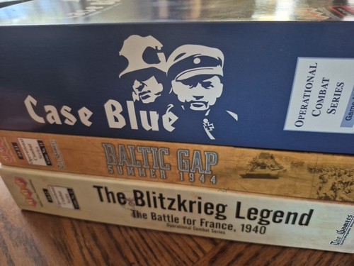 Mmp War Games (Bundle) Case blue, Baltic gap, The blitzkrieg legend ( 3 ...