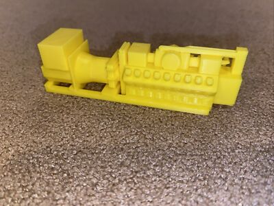 2 HO Scale 1/87 Diesel Generator Loads For Flat Car Freight | eBay