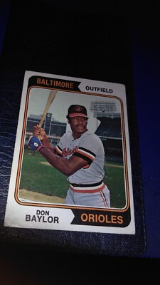 1974 Topps Don Baylor #187 | eBay