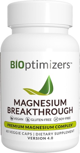 BiOptimizers Magnesium Breakthrough Supplement 4.0 - Has 60 Count (Pack ...