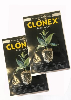Clonex Rooting Gel Cloning Gel 15mL packet boosts cutting roots 2 pack ...