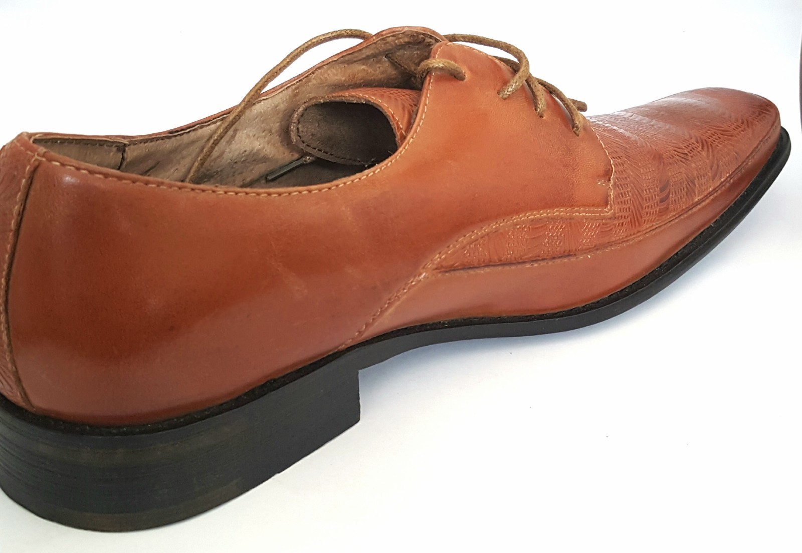 Delli Aldo Men SIZE 10 Leather Lining Style NO. M3-19055 Stylish. Brand ...