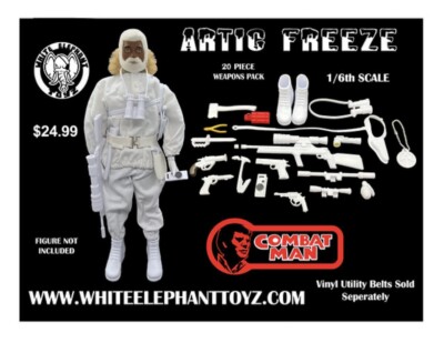Reproduction Gi Joe White accessories factory made Magnum Power ...