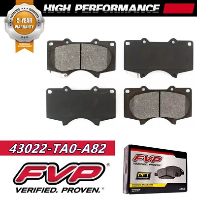2010-2017 Honda Accord Rear Brake Pads FVP 43022-TA0-A82 For Honda Semi ...