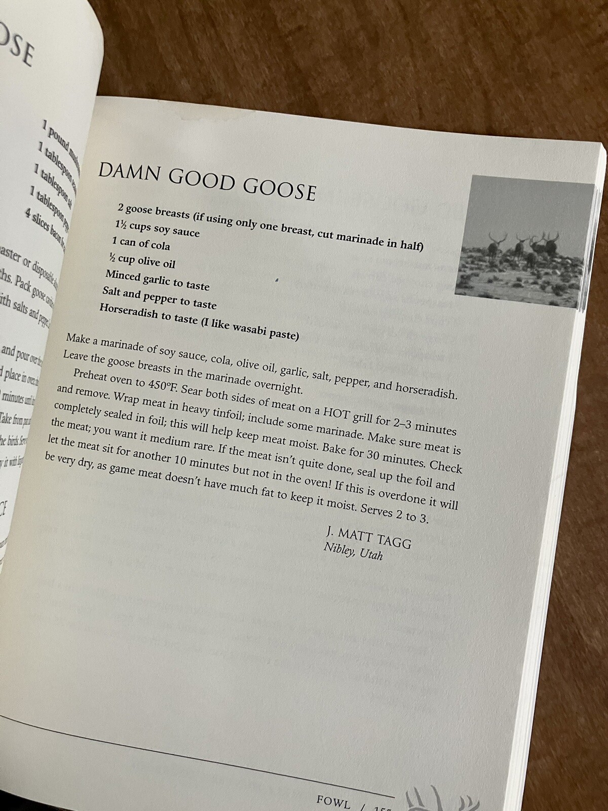 2004 The New Elk and Meat Care Guide Recipe Book Venison Waterfowl ...