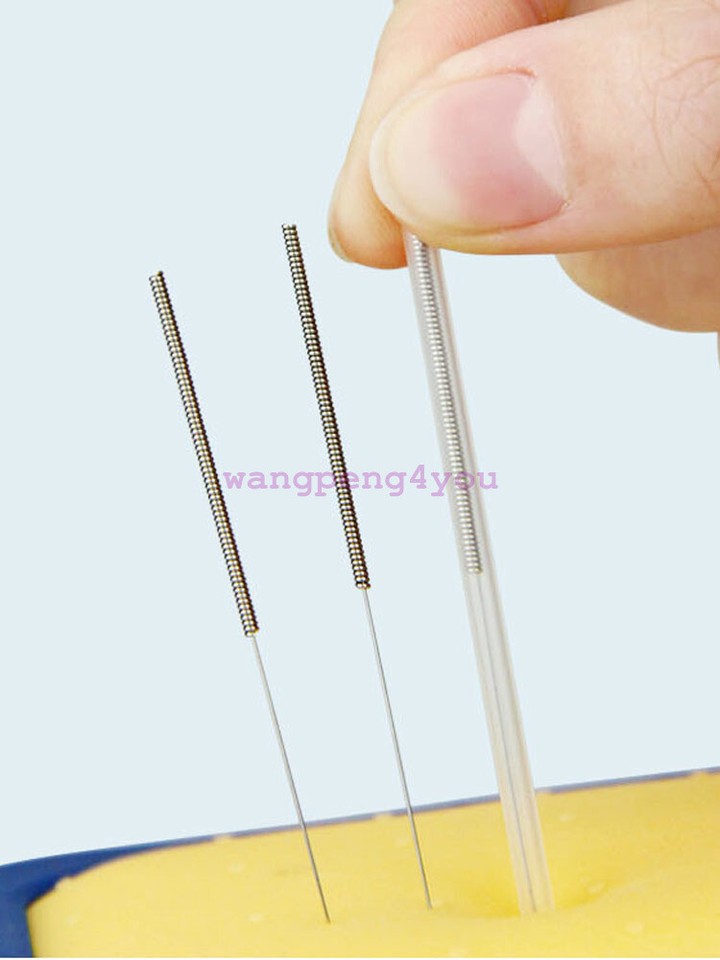 Single Use 100pcs/box Acupuncture TCM Needles Individua Pipe with One ...
