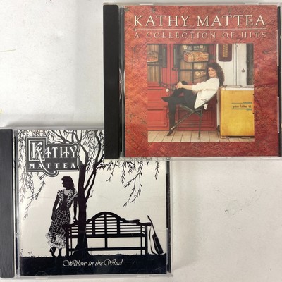 Kathy Mattea 2 CD Lot Willow In The Wind 1989 + Collection of Hits 1990 ...