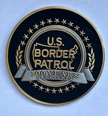Usbp Logo United States Border Patrol Right Sleeve Patch