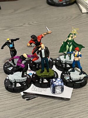 Marvel Heroclix X-Men Rise and Fall Fast Forces 001-006 | eBay
