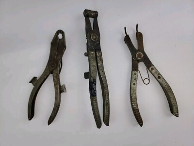 3x VTG Shop Tool LOT KD K445 429 & 605 Pliers Mechanic Tools K&D USA ...