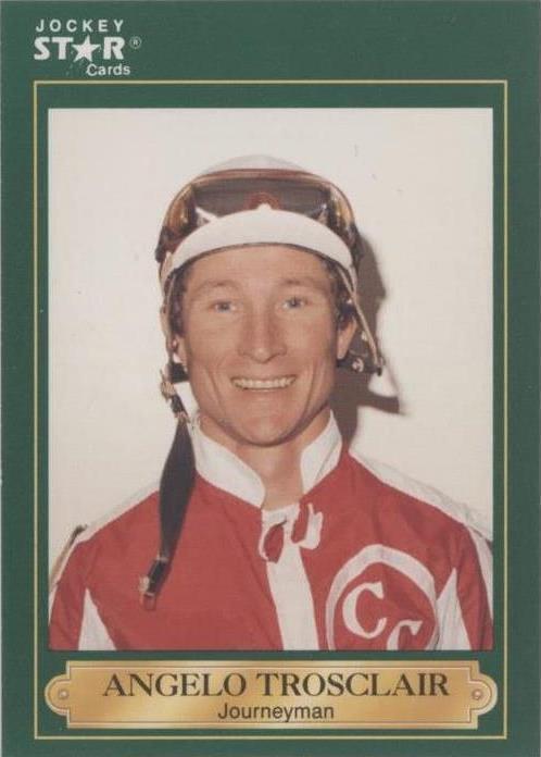 1991 Horse Star Jockey Star Cards - Angelo Trosclair #197 for sale ...