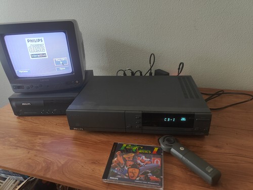Philips Model 220 / 60 Gaming Console + Game RegionFree Player cd-i ...