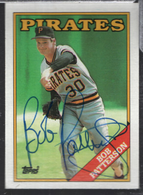 Bob Patterson Pirates Autographed 1988 Topps #522 w/COA 010924NPCD112 ...