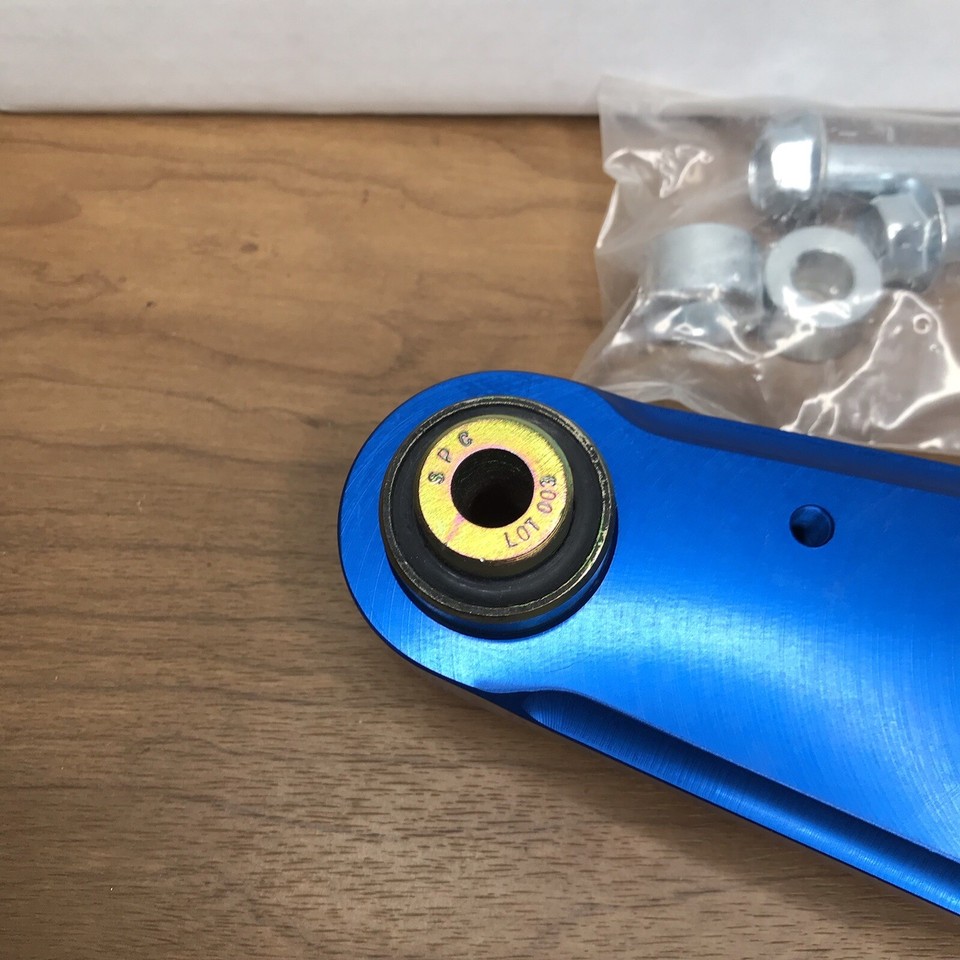 SPC Performance Integra/Civic Aluminum Rear Lower Control Arms BLUE DC2 ...