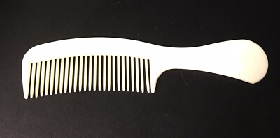 Vintage Goody Comb Hair Ivory White Unbreakable 6.5” Made In USA | eBay