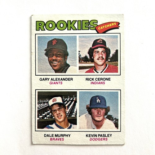 1977 Topps Baseball #476 Dale Murphy Rookies Catchers (Rookie Card) | eBay