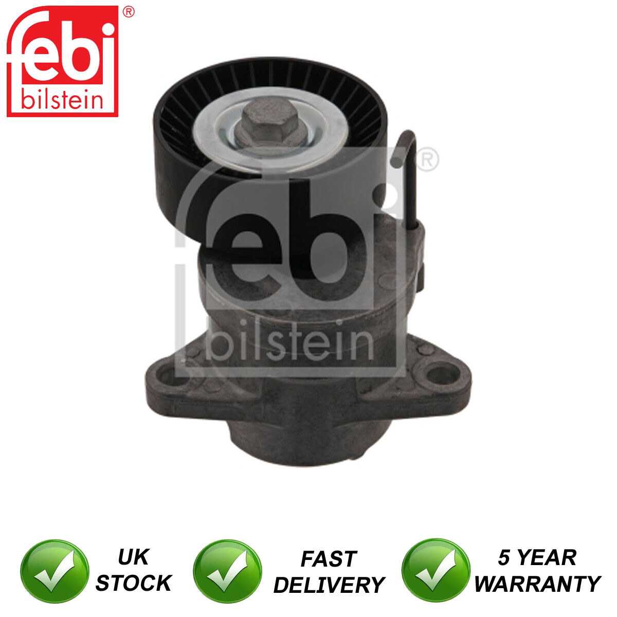 Tensioner Pulley Febi Fits Vauxhall Insignia Astra 2.0 CDTi D TiD ...