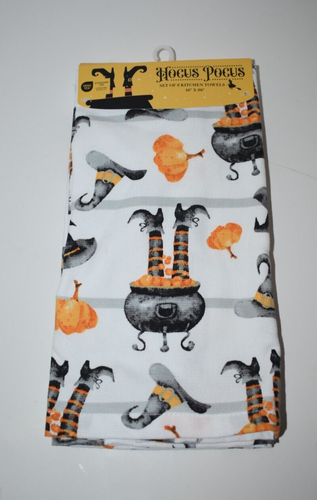 Hocus Pocus Witch Theme Dish Towel Set (2 Towels) | eBay