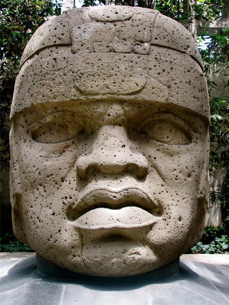 OLMEC HEAD GLOSSY POSTER PICTURE PHOTO colossal stone monument ...