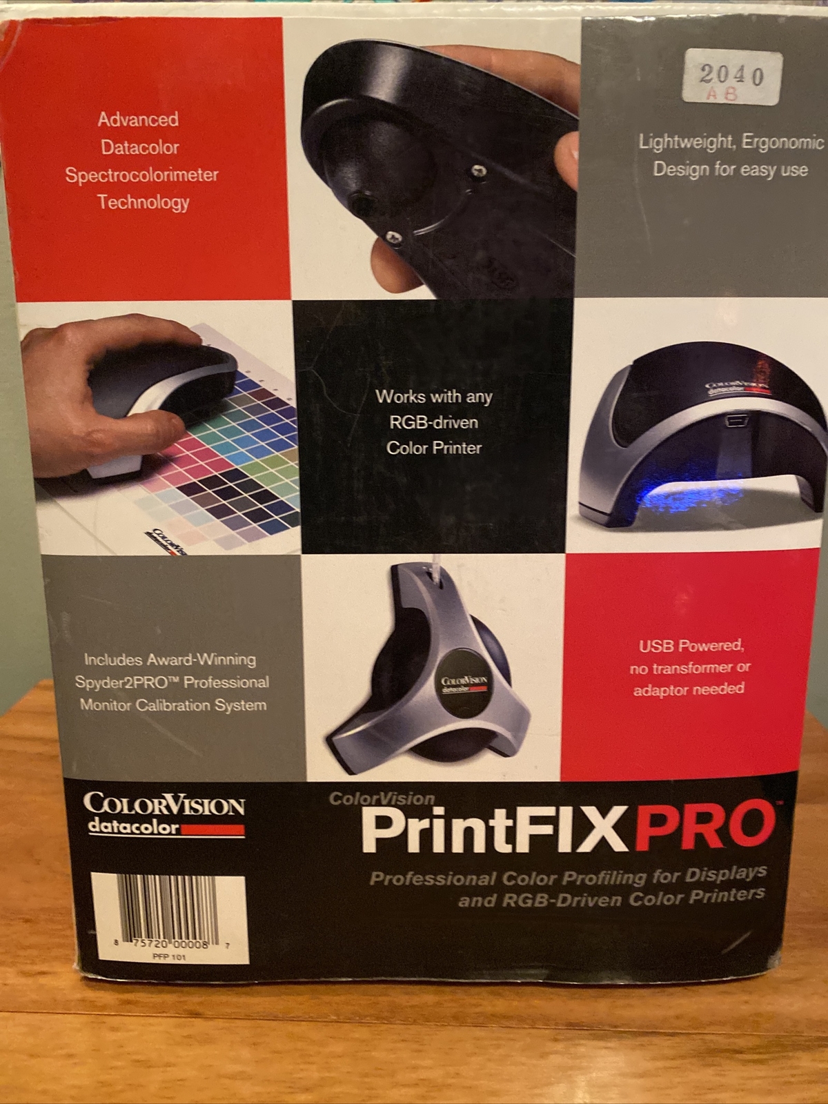 ColorVision Datacolor PrintFIX Pro Suite With Spyder2pro for sale ...