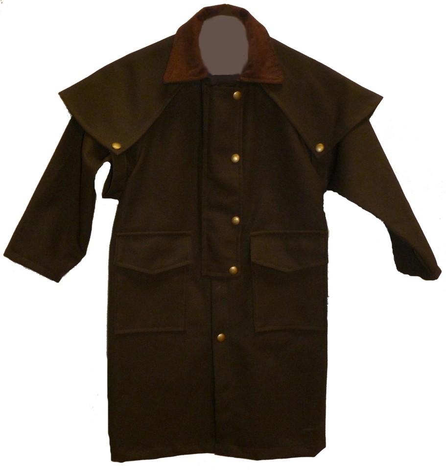 NEW CHILD'S CAPED COWBOY DUSTER SADDLE COAT | eBay