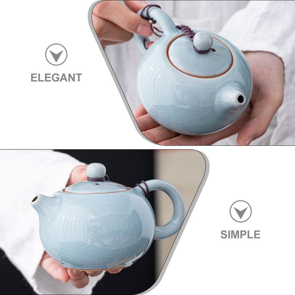Tea Pot for Loose Leaves Porcelain Chinese Teapot Ceramic Pots Kettle ...