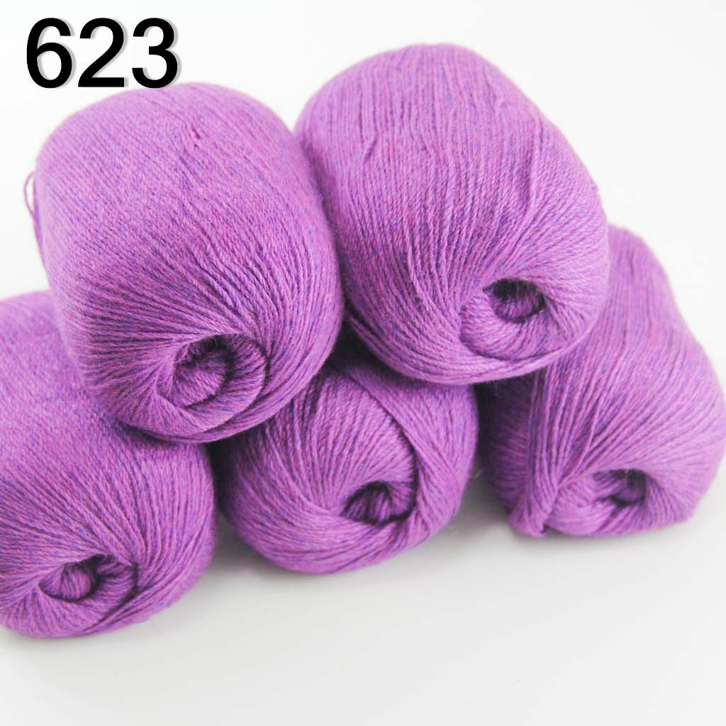 Sale New 5 Balls x 50gr Luxurious Soft Mongolian Cashmere Hand Knit ...