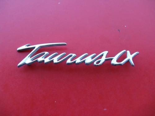 96 97 98 99 FORD TAURUS LX REAR TRUNK LID EMBLEM LOGO BADGE SYMBOL USED ...