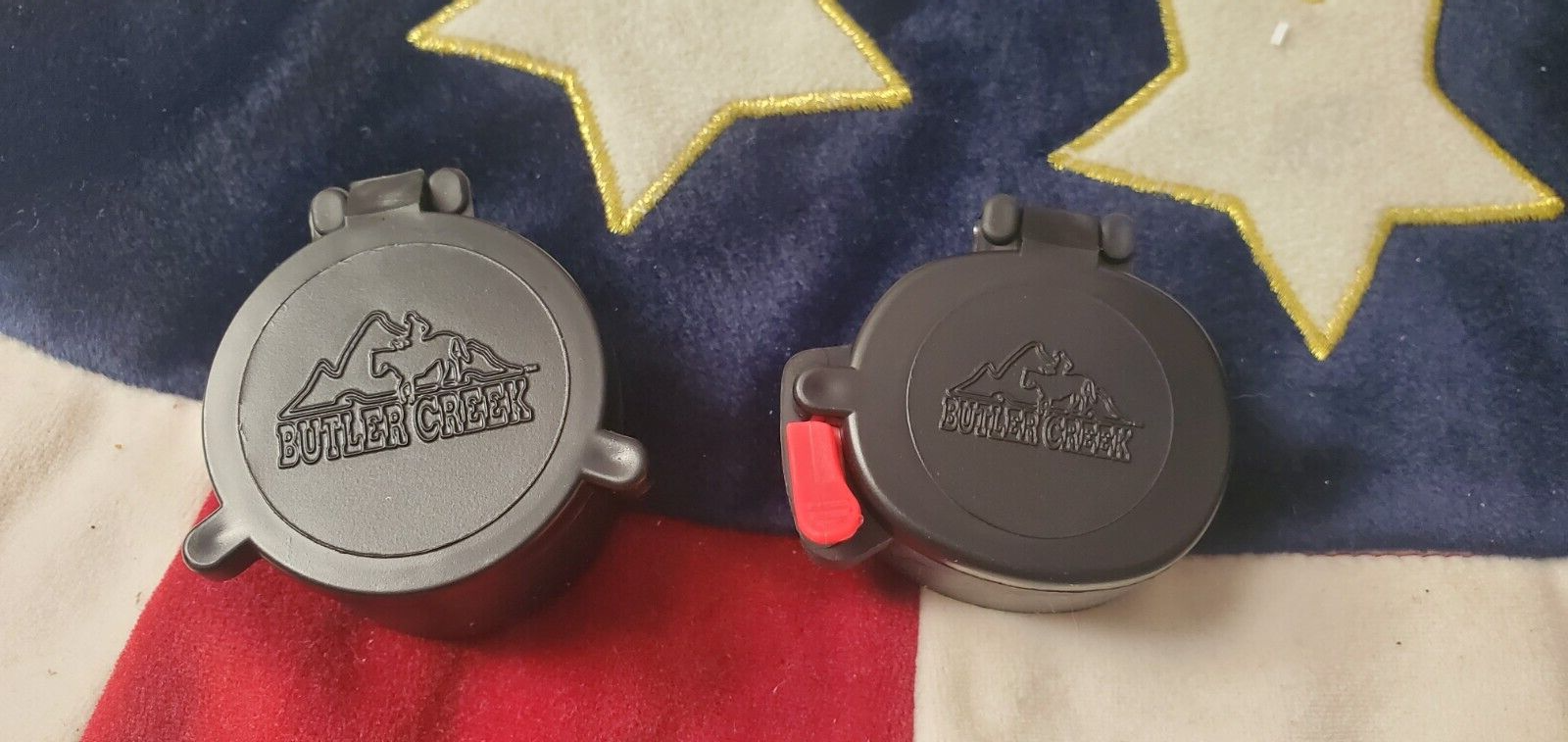 Vintage Butler Creek Flip Caps for Redfield Wideview 3-9 Widefield 3-9x ...