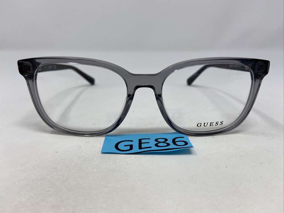 Guess GU 50021 020 53-16-145 Gray/Black Plastic Full Rim Eyeglasses ...