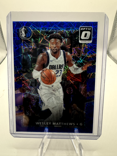 2017-18 Donruss Optic Blue Velocity #33 Wesley Matthews | eBay