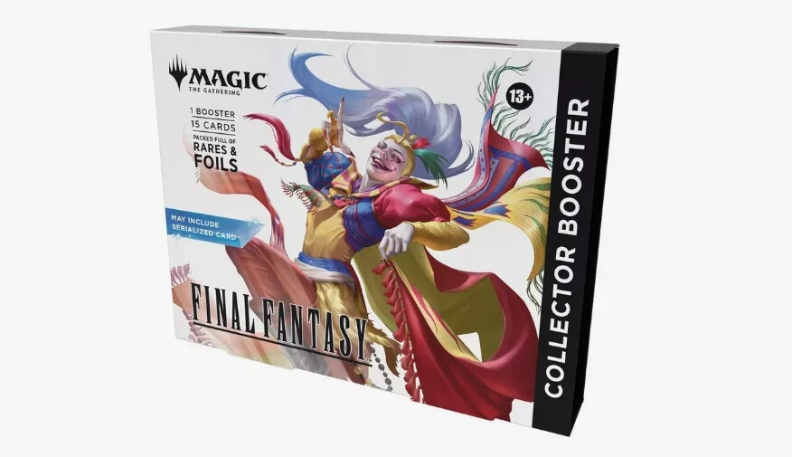 MAGIC THE GATHERING MTG FINAL FANTASY COLLECTOR BOOSTER OMEGA BOX SHIP ...